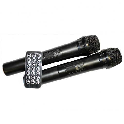 Filo FCA15PA - 15" Portable PA System w/ 2x Mics /MP3/USB/SD/FM/BT ...